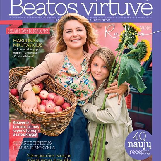 Carta de pizzería Beatos Virtuvė Studija, Vilna