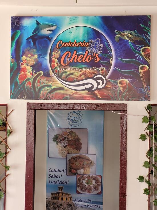 Menu at Ceviche mollendo restaurant, Mollendo