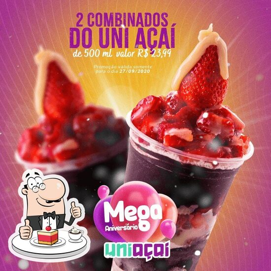 Uni Açaí restaurante, Araçatuba, Av. Odorindo Perenha Nº767 - Umuarama ...
