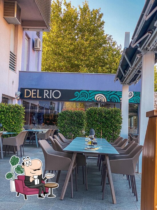 Menu at Del Rio restaurant, Mostar, Kardinala Stepinca 12