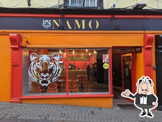 Menu at Namo restaurant, Kilkenny