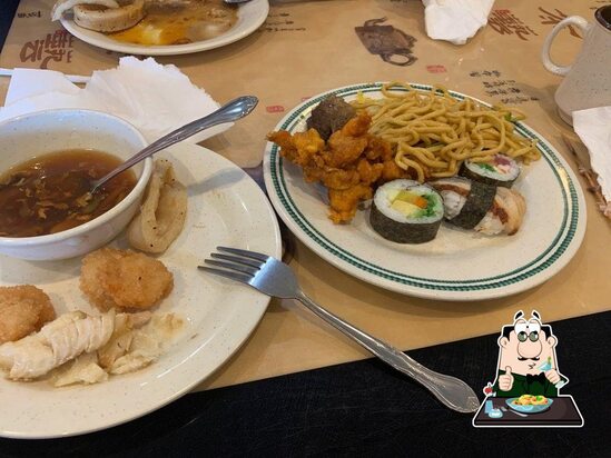 Menu at Albany Buffet restaurant, Albany
