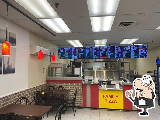 Menu at Family Pizza restaurant, Attleboro