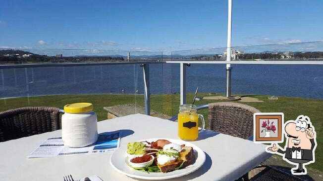 Menu at The Deck at Regatta Point restaurant, Canberra