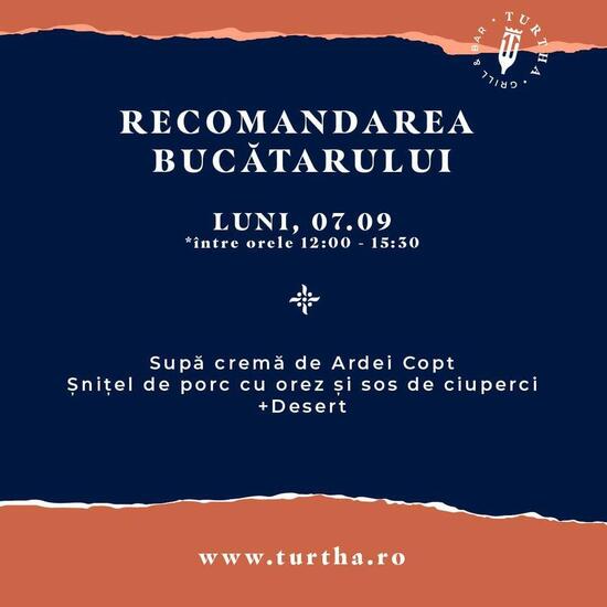 Menu at Turtha Grill&Bar, Sibiu