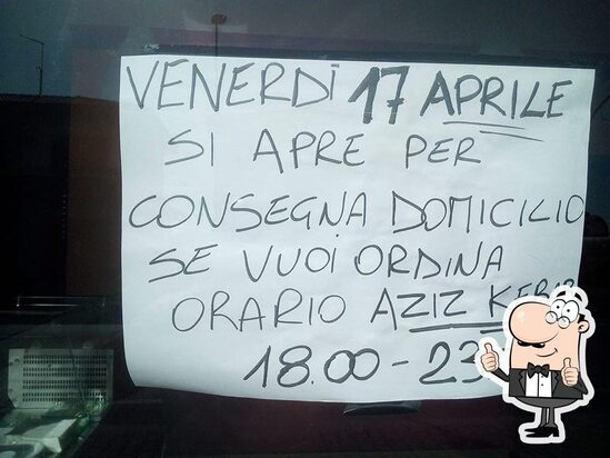 Menu da Aziz kebab ristorante, Camponogara