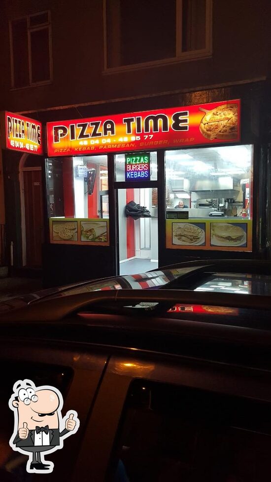 Menu at Pizza Time pizzeria, Darlington