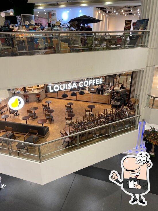 Menu at LOUISA COFFEE cafe, Bangkok, 496 502