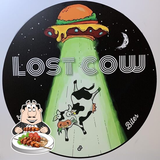 Menu au Lost Cow restaurant, Sassari