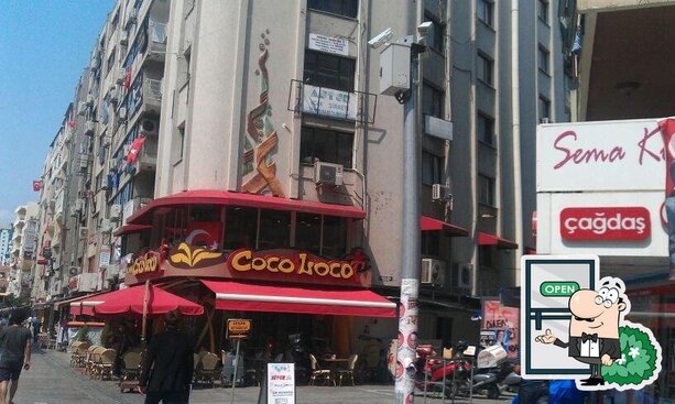 Menu at Coco Loco Cafe, Izmir, Kıbrıs Şehitleri Cd. No:18