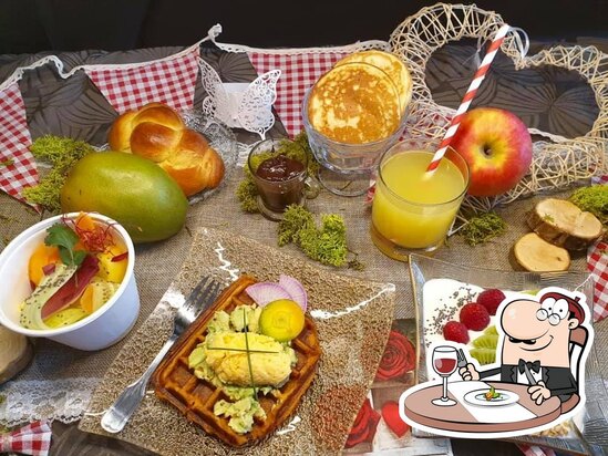 Menu au La Gourmandine restaurant, La Bazoge-Montpinçon
