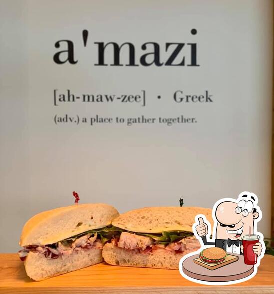 Menu at Amazi Coffee House, Mission