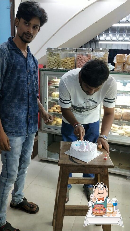 Menu at Mana bakery, Atchutapuram