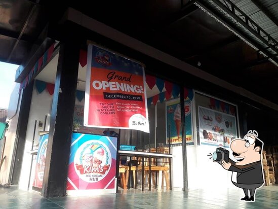 Menu at Kim's Ice Cream Hub, Digos City