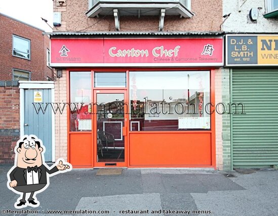 Menu at Canton Chef restaurant, Nottingham, 51 Abbey St