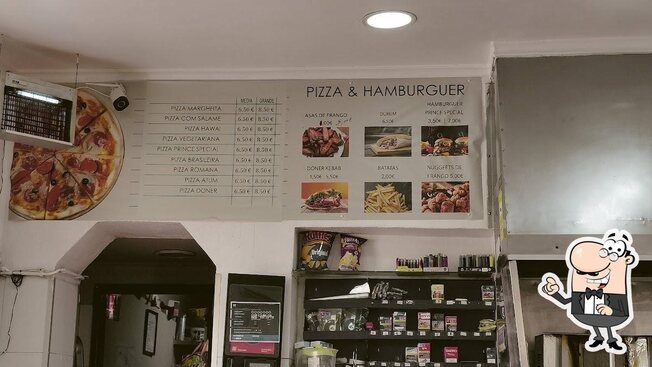 Menu at Prince indian Doner kebab &pizza restaurant, Lisbon