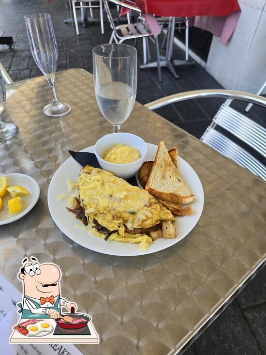 Menu at Mama Clemenza’s European Breakfast restaurant, Miramar Beach, US-98