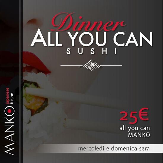Menu da Manko Sushi Restaurant Cava, Cava de' Tirreni