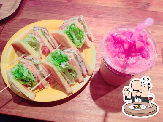 Menu at NT Coffee cafe, Seoul