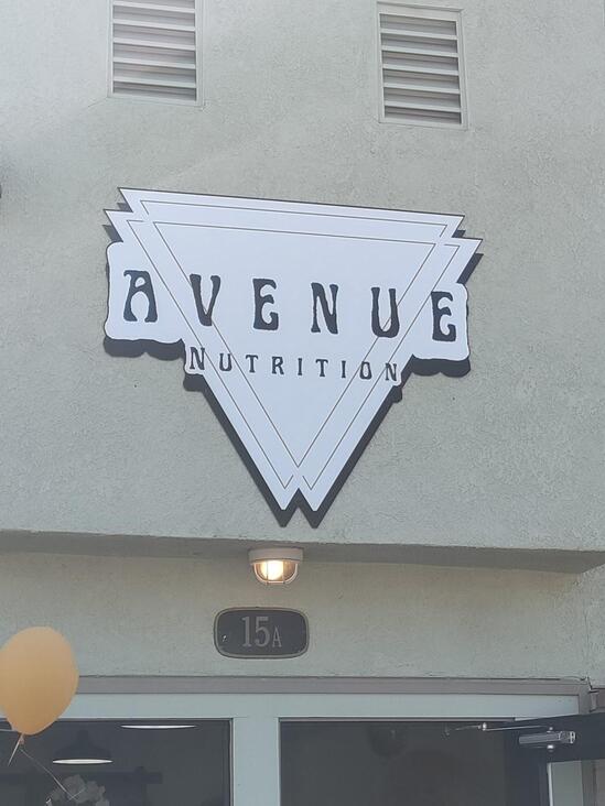 Menu at Avenue Nutrition cafe, Ione