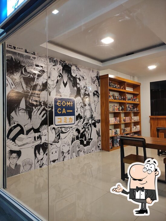 Menu at Comics Cafe (Comica), Davao City