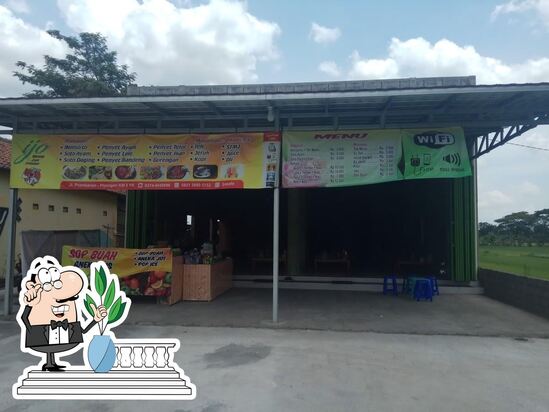 Menu at Ijo Warung Cafe Lesehan, Klaten