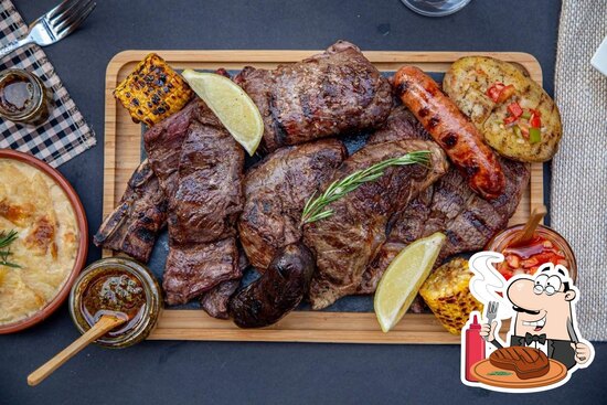 Menu at La Parrillada Grill Steak House, Barcelona