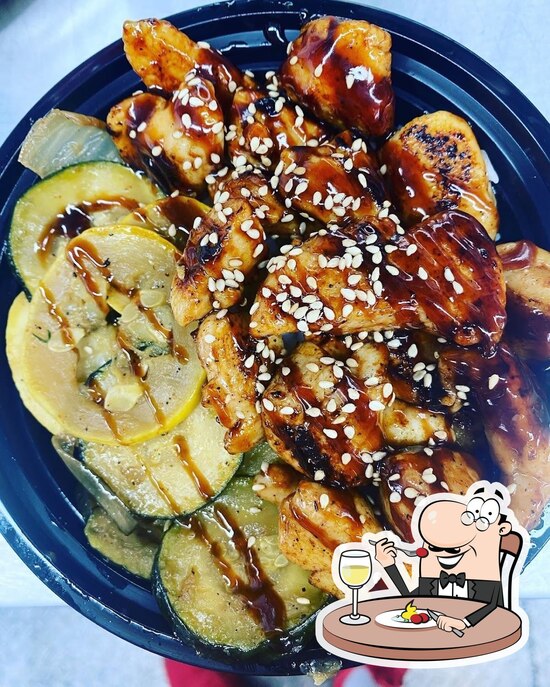 Menu at Trap Kitchen Hibachi (Food Truck) restaurant, Houston
