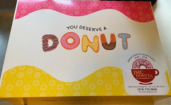 Menu at JMC DONUTS, Bel-Ridge