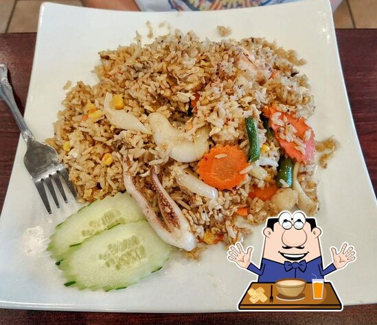 Menu at Lao Ocean restaurant, Gulf Breeze