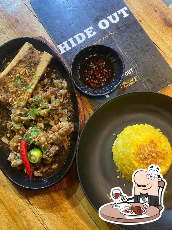 Menu at Hide Out Flaming Kitchen restaurant, Taguig