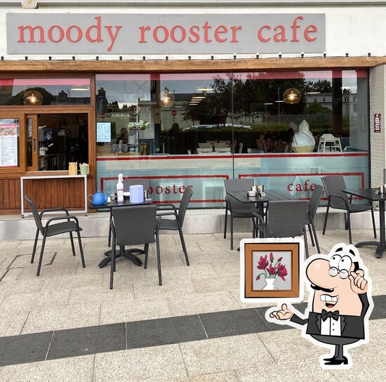Menu at Moody Rooster Cafe, Blessington