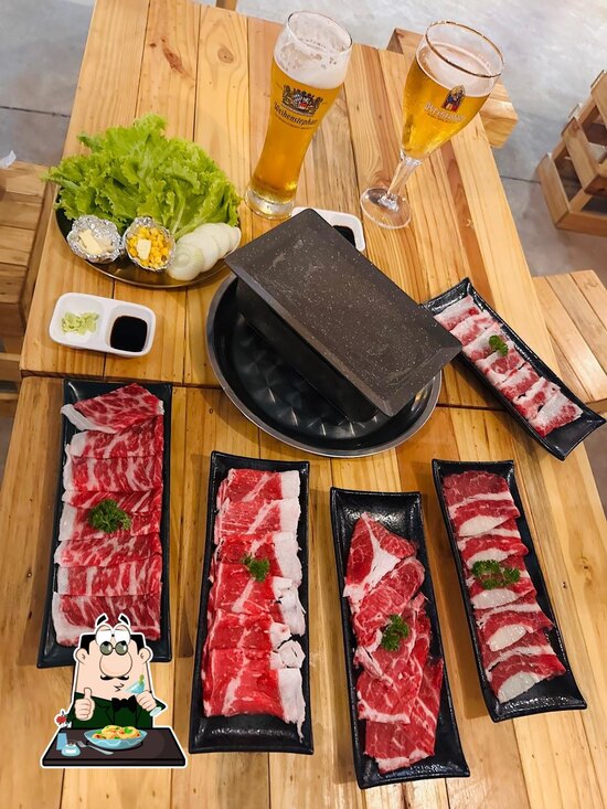 Menu at Wagyu bar grill, Kalasin, 4