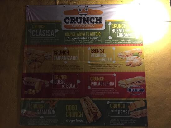 Carta de Crunch (Arma Tu Antojo), Uman