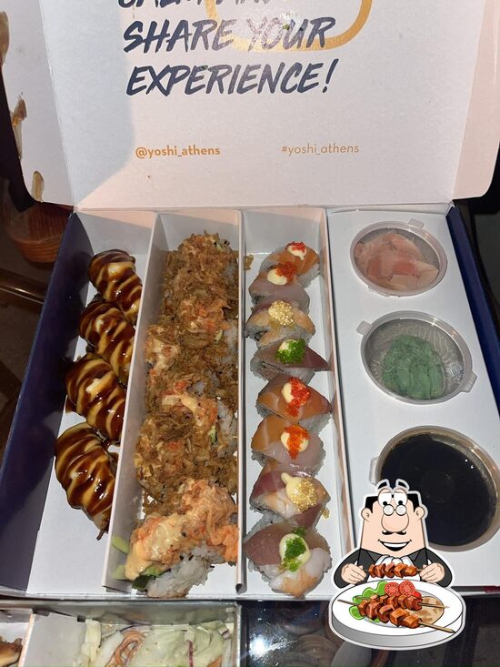 YOSHI Sushi Bar, Athens, Pl. Profitou Ilia 5 - Restaurant menu and reviews