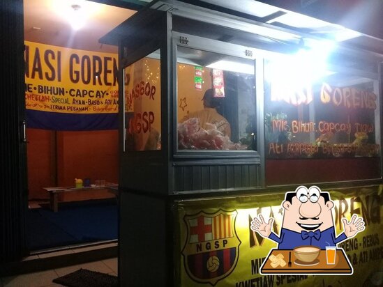 Carta del restaurante Nasi Goreng Kang Evan, Pasir Bolang
