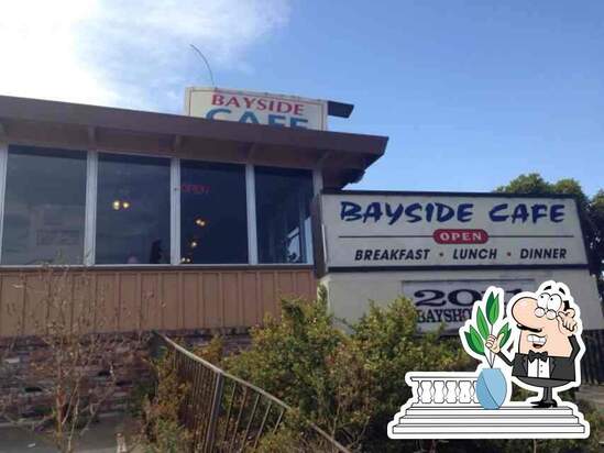 Menu at Bayside Cafe, San Francisco, Bayshore Blvd
