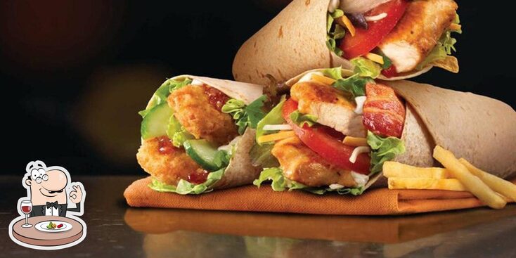 Menu at McDonald's fast food, Seattle, 222 5th Ave N