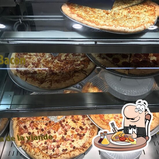 Pizza Soleil, dans la station de metro mcgill, 2021 Av. Union in ...
