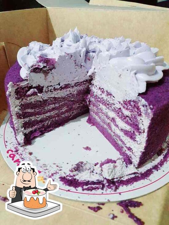 Menu at Estrel's Caramel Cake desserts, Quezon City