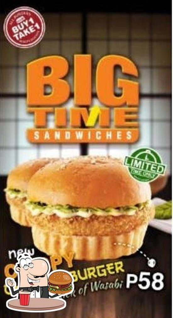 Menu at Minute Burger restaurant, Biñan, Don Filomeno Gana