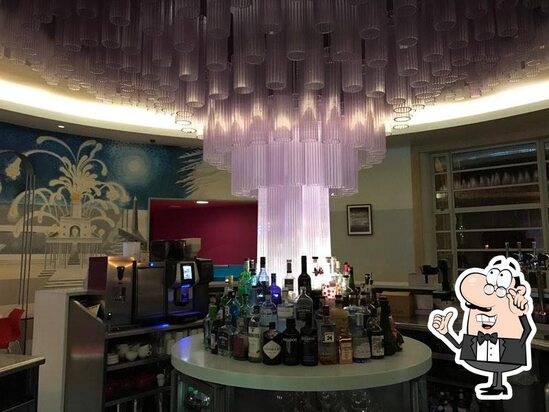 Menu at The Rotunda bar, Morecambe