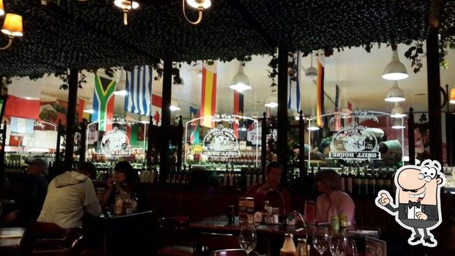 Menu at Helga's pub & bar, Cape Town, 10 Nobel St