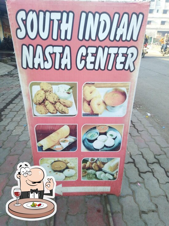 Menu at South Indian Nasta Center, Bhilad