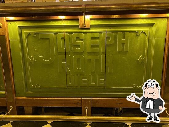 Menu at Joseph-Roth-Diele restaurant, Berlin