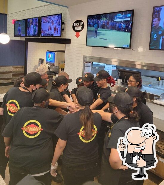 Menu at Fatburger & Buffalo's Express fast food, Tempe