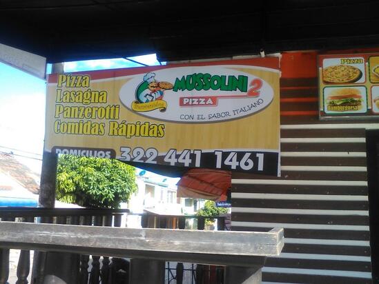 Carta del restaurante Mussolini Pizza, Ibagué, Centro comercial villa ...