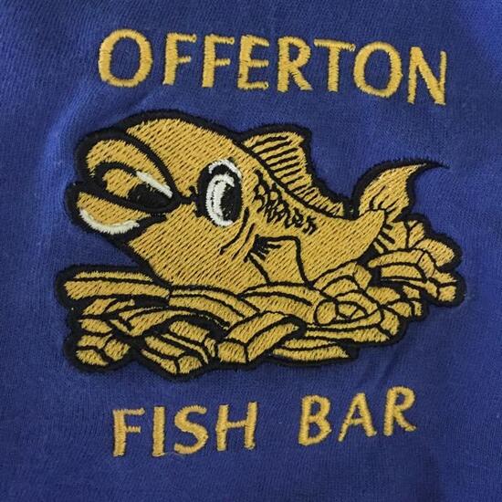 Menu at Offerton Fish Bar, Stockport