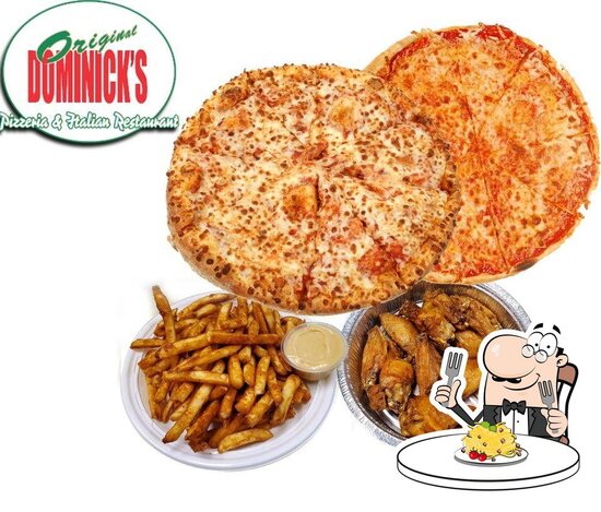 Menu at Original Dominick's Pizzeria, Dublin