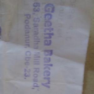 Menu at Geetha Bakery, Coimbatore, 53